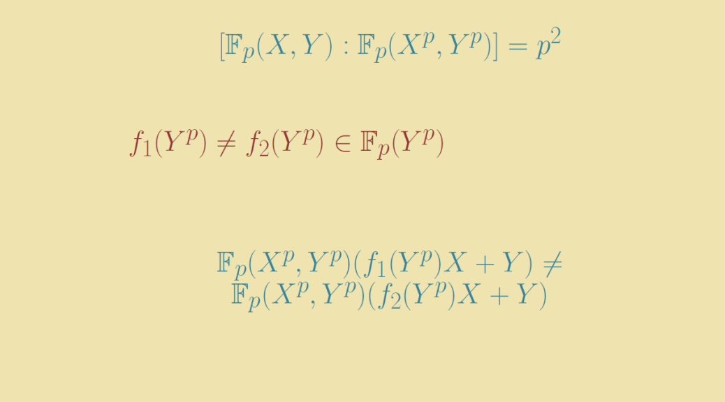 A finite extension that contains infinitely many subfields | Math ...