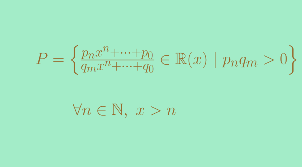 Ordered Fields Math Counterexamples